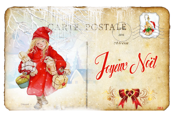 carte de Noël