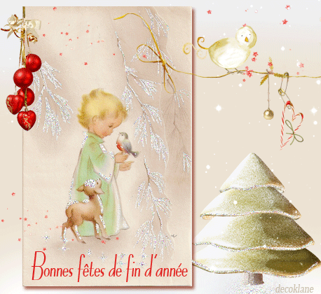 Carte Fête de fin d'année